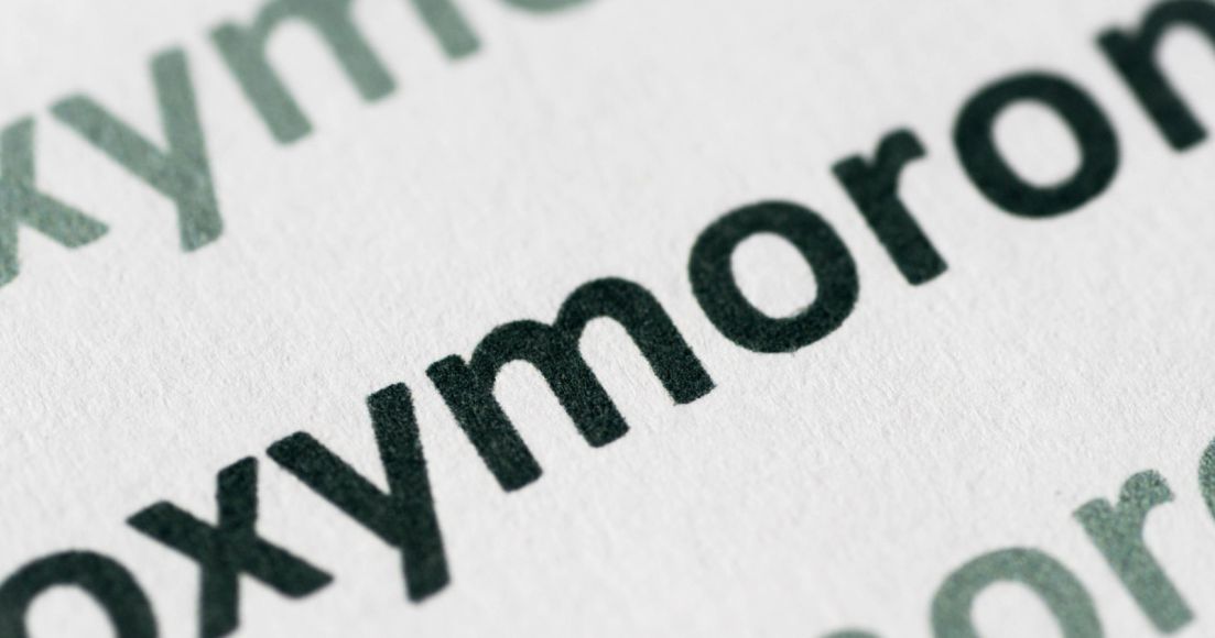 What Is an Oxymoron? - The Habitat