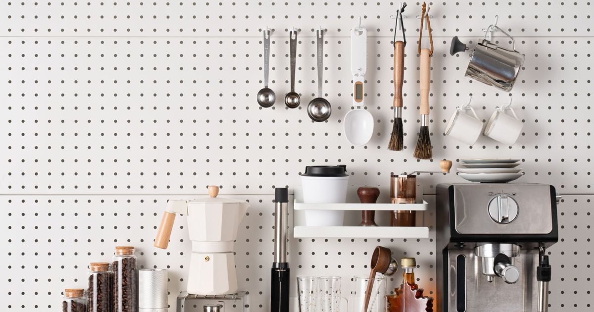 Modern Pegboards for Any Space - The Habitat