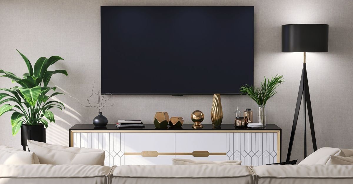 Tricks to Take the Focus Off Your TV - The Habitat