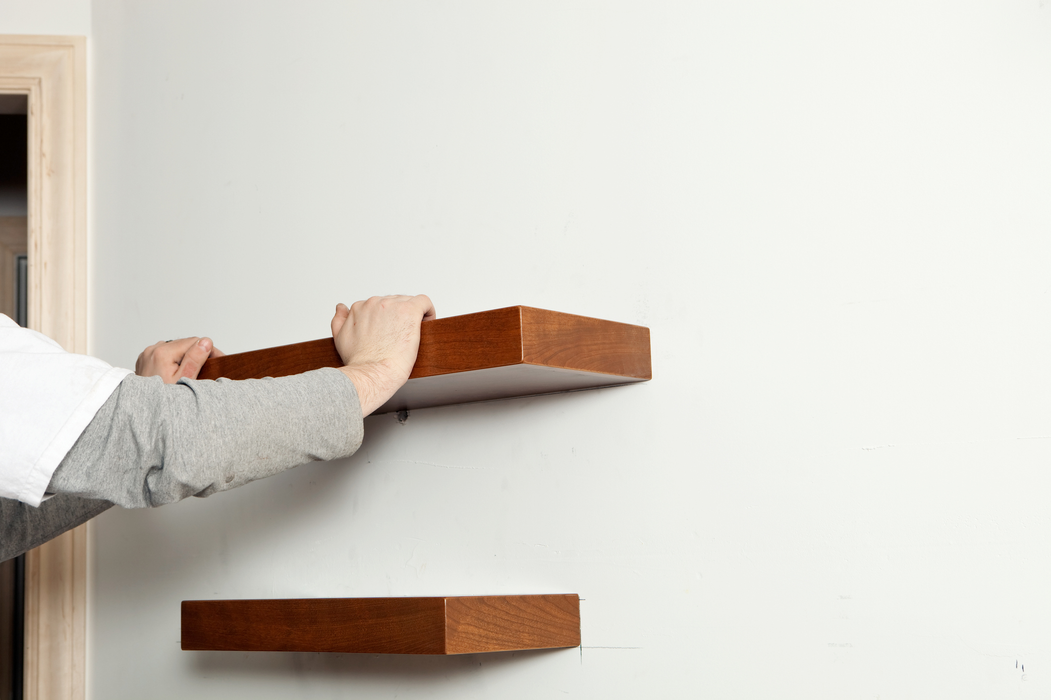 Tips for Installing DIY Floating Shelves - The Habitat