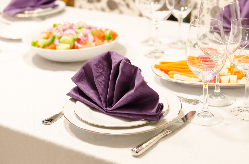 Stylish Napkin Folding for Your Next Dinner Party - The Habitat
