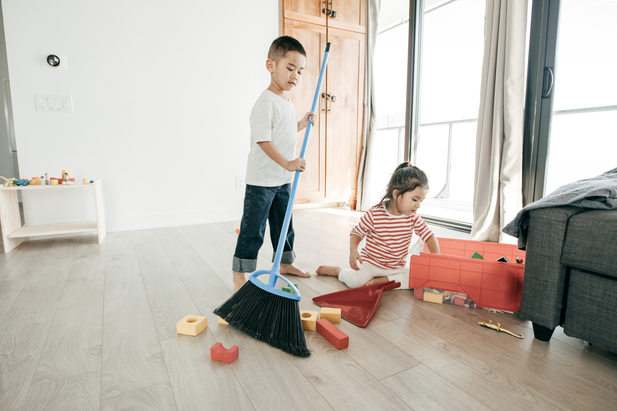 How Keep the House Clean With Kids - The Habitat