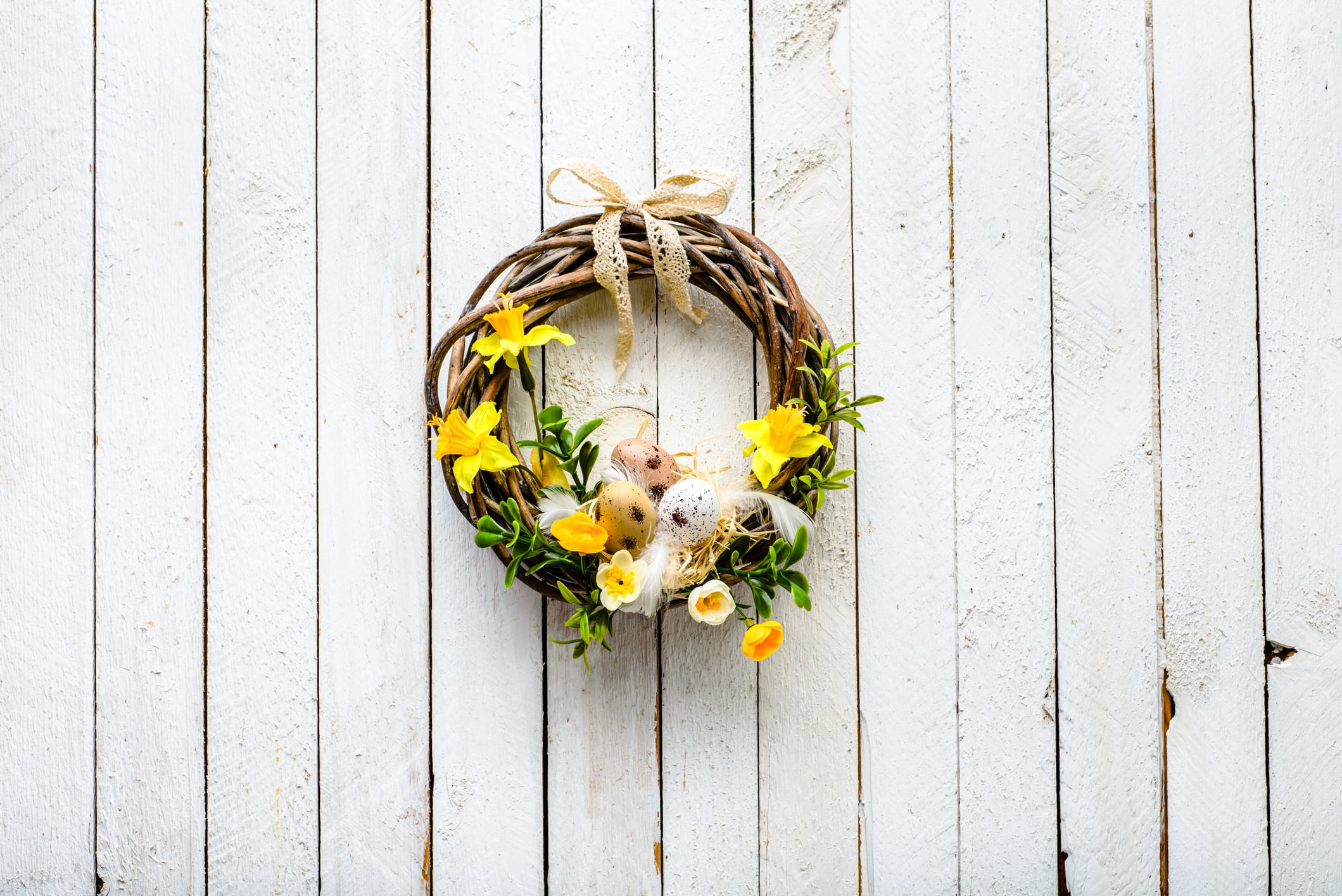 DIY: Make Your Own Spring Wreath - The Habitat